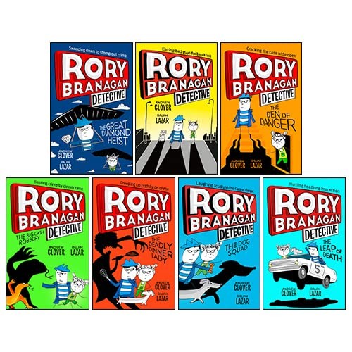 Rory Branagan Detective Series Collection 7 Books Set By Andrew C ...