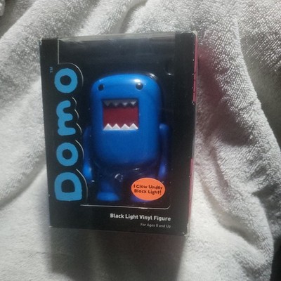 DOMO BLUE BLACK LIGHT VINYL FIGURE~FAST POST | eBay
