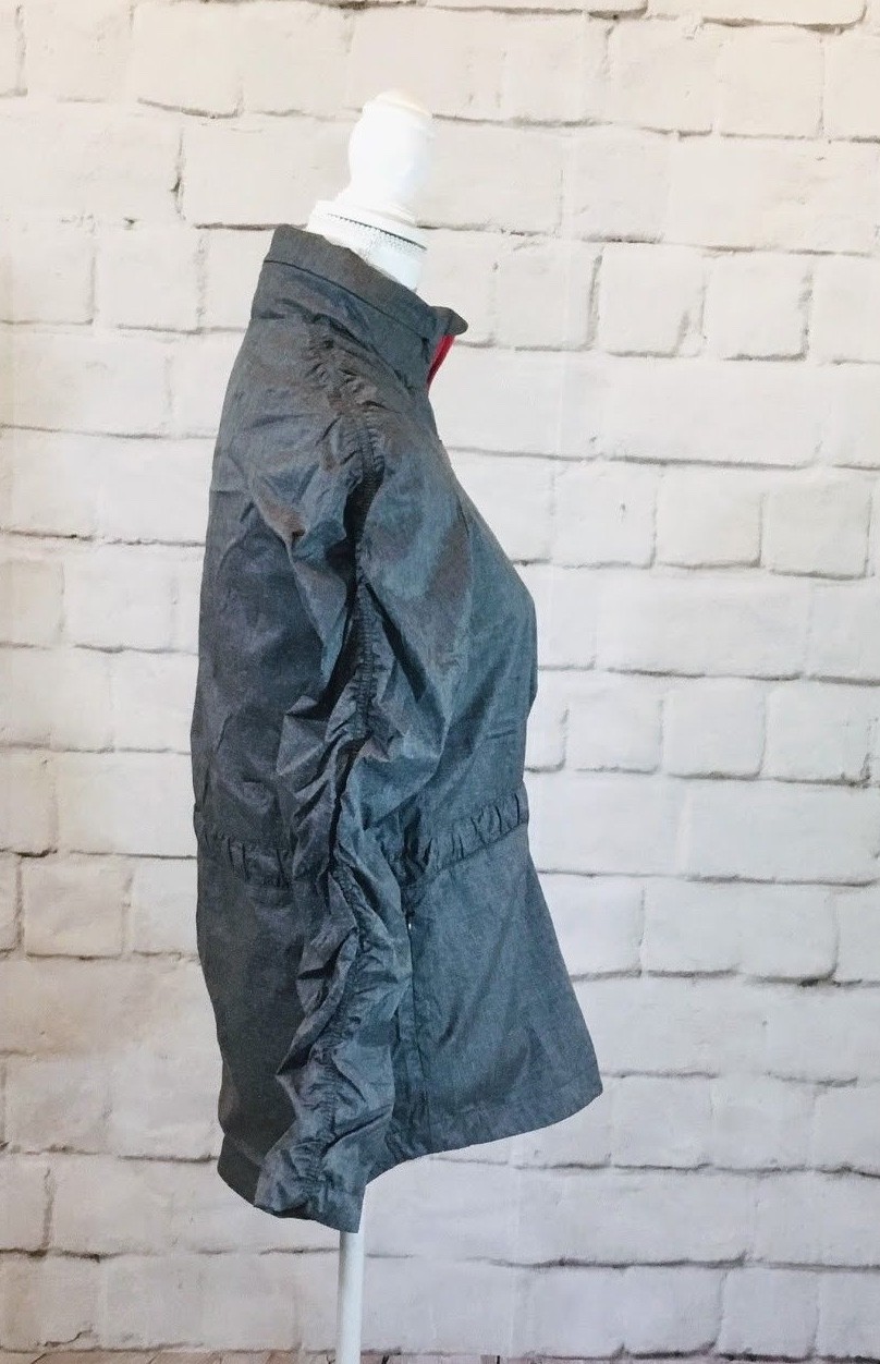 Nwt Fabletics Women's Gray Water-Resistant, Ripstop Fabric Danielle ...