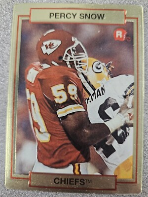 1990 Hi-Pro Percy Snow NFL Card #26 | eBay