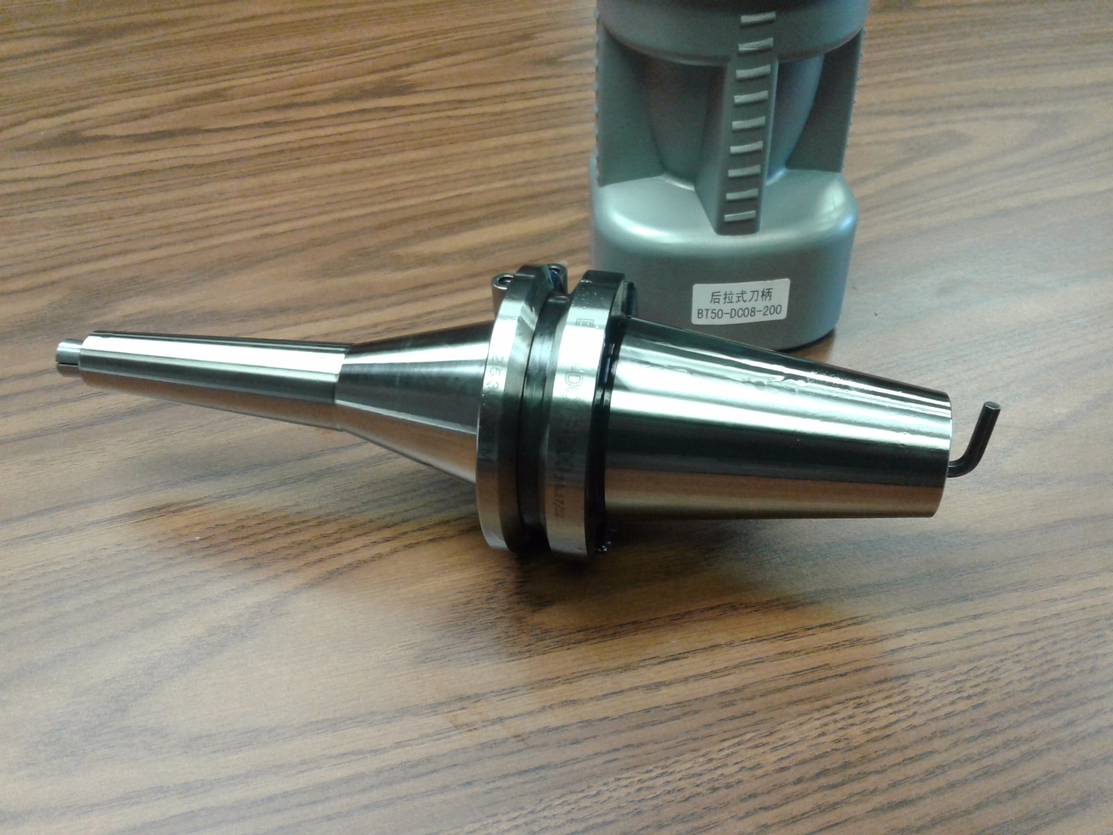 Slim Fit Collet Chuck BT50-DC08 & 3 Collets, 200mm gage length #BT50 ...