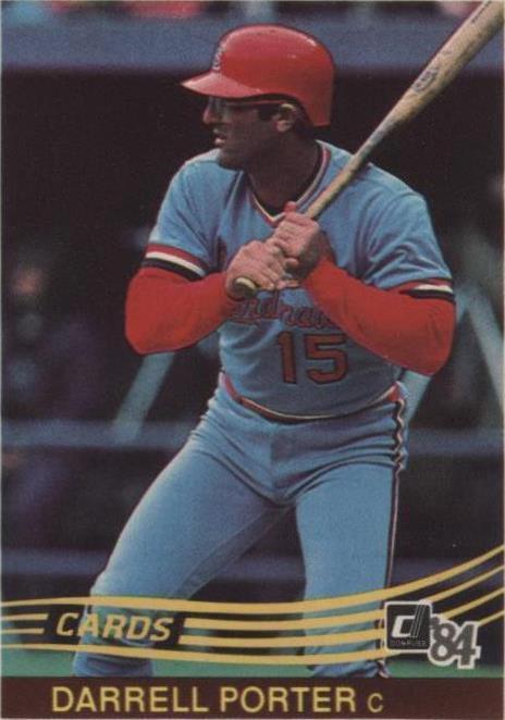 1984 Donruss - Darrell Porter #303 for sale online | eBay