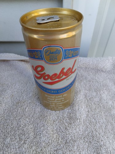 120Z GOEBEL LIGHT ALUMINUM CHEAP BEER CAN CANS EMPTY UP | eBay