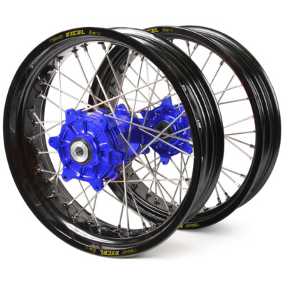 SM Pro Platinum KTM/Husqvarna Black/Blue Motard Wheel Set | eBay