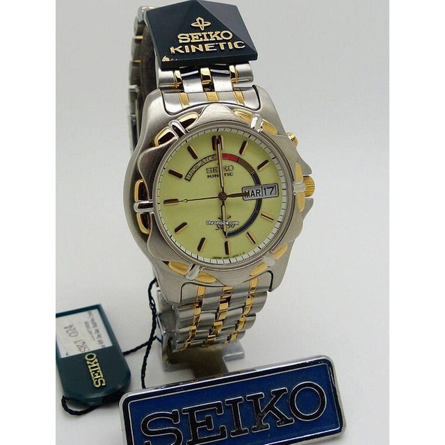 Seiko Kinetic Gold Men's Watch - SKJ024 for sale online | eBay