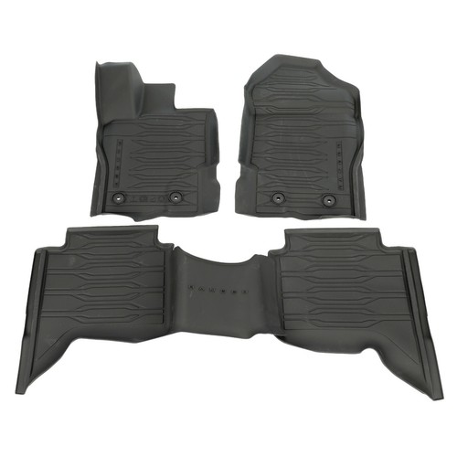 OEM NEW 19-20 Ford Ranger CREW CAB All Weather TRAY STYLE Rubber Floor ...