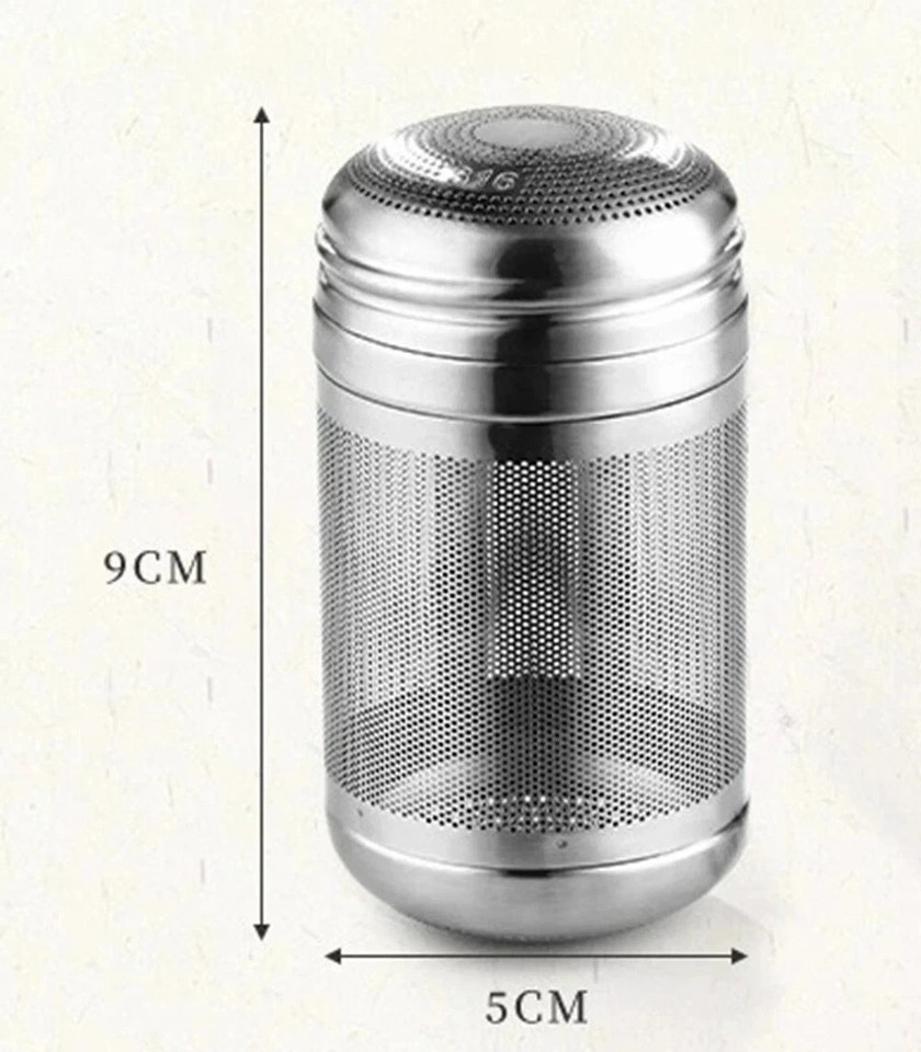 Stainless Steel Tea Infuser – Loose Leaf Tea & Spice Strainer Seasoning ...