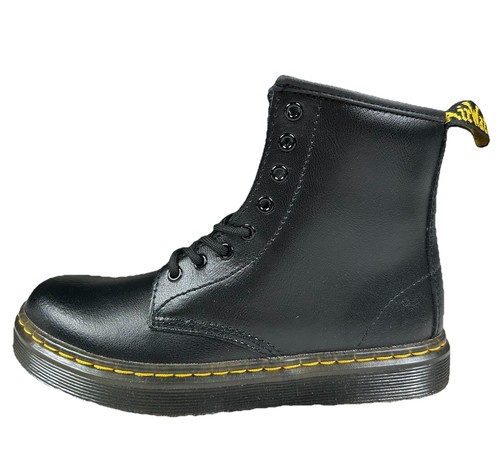 Doc Martin Zavala Junior Boots Youth Size 2 Black Leather Lace And Zip ...