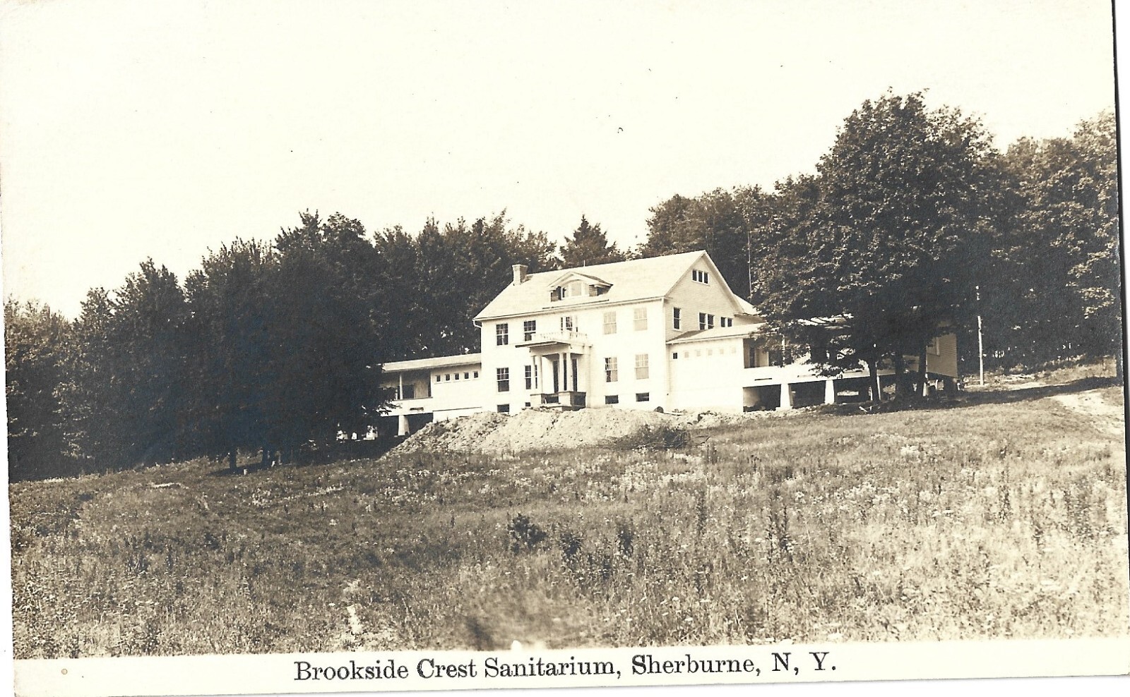 Brookside Crest Sanitarium, Sherburne NY; nice 1918 RPPC | eBay