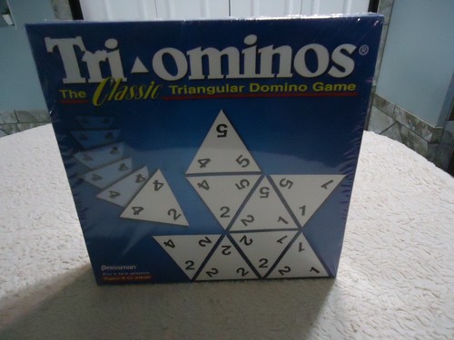 PRESSMAN 2002 TRIOMINOS TILE DOMINO GAME #4420 (new) ^ | eBay