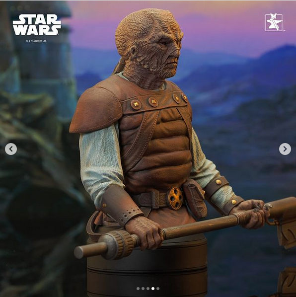 Gentle Giant Star Wars Pagetti Rook Bust MIB Exclusive (Weequay) | eBay UK