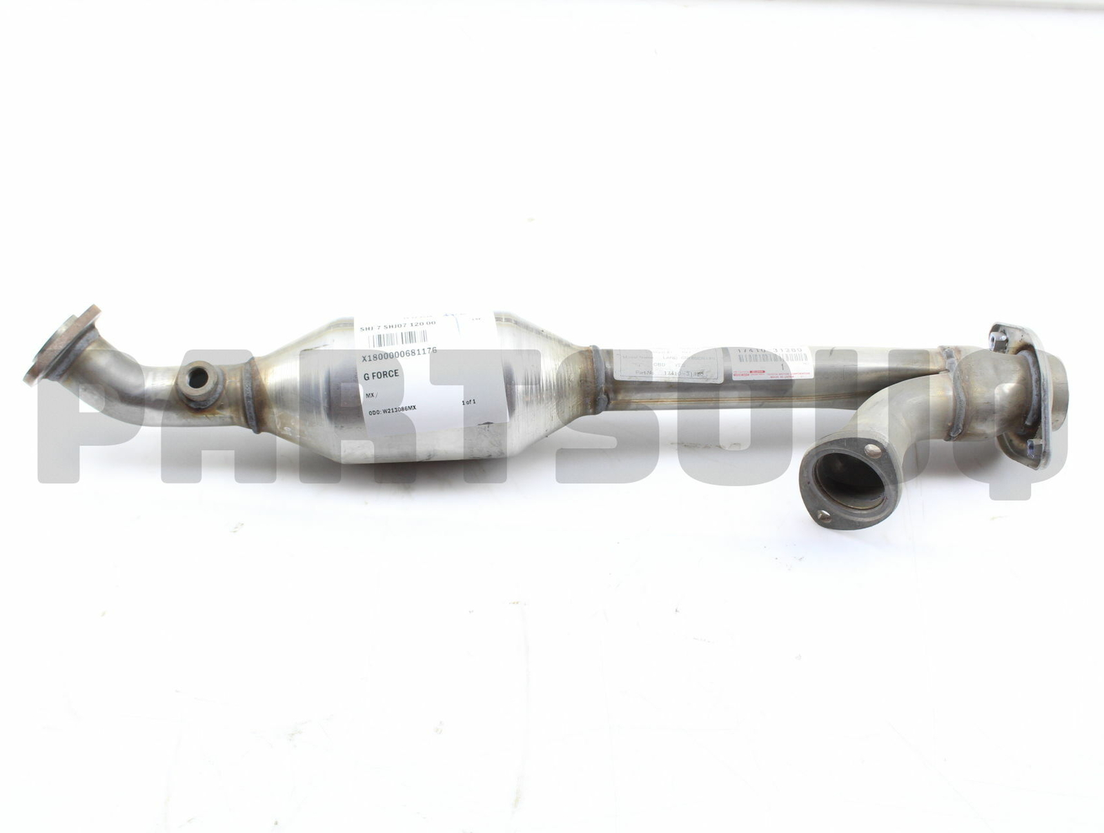 1741031380 Genuine Toyota PIPE ASSY, EXHAUST, FRONT 17410-31380 | eBay