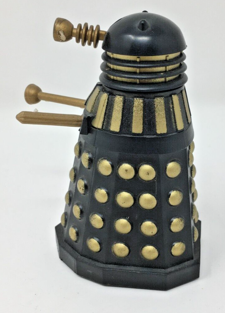BBC Doctor Who Black and Gold Pull Back Rolling Dalek Dapol UK | eBay