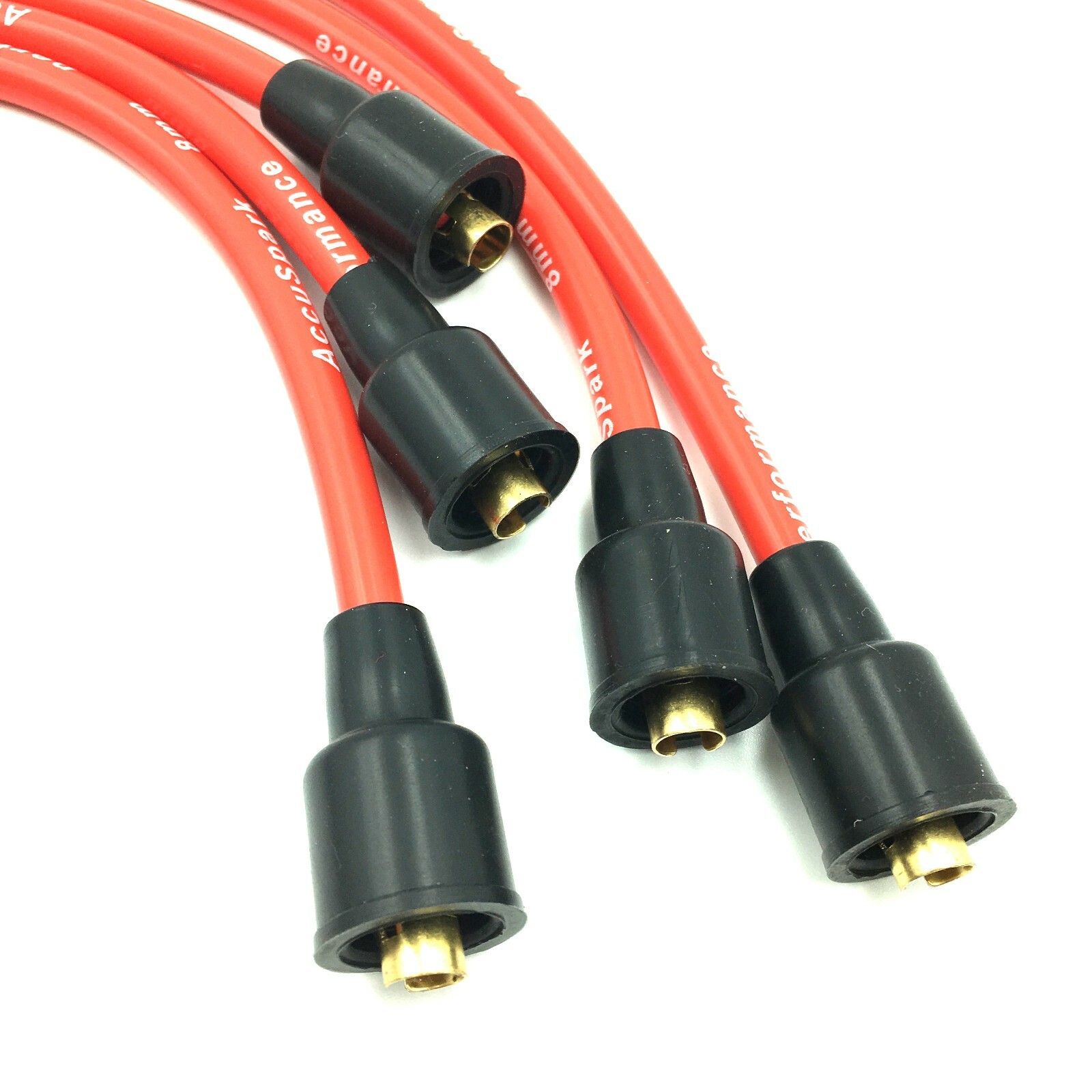 AccuSpark 8mm Silicon Performance HT Lead Set for Ford Anglia With PRE ...