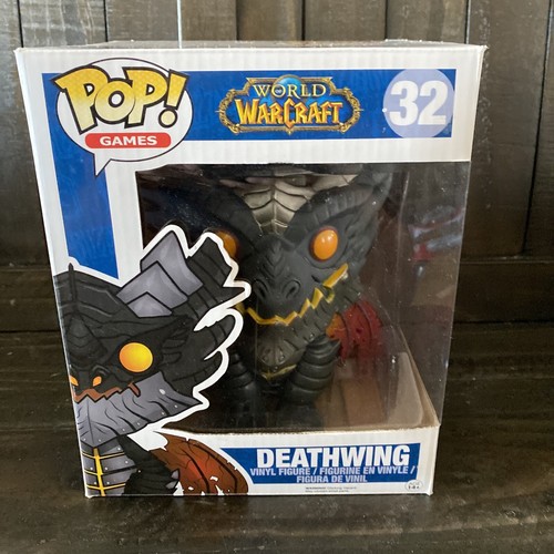 Funko POP! GAMES #32 DEATHWING 6" FIGURE WORLD OF WARCRAFT VIDEO GAME ...