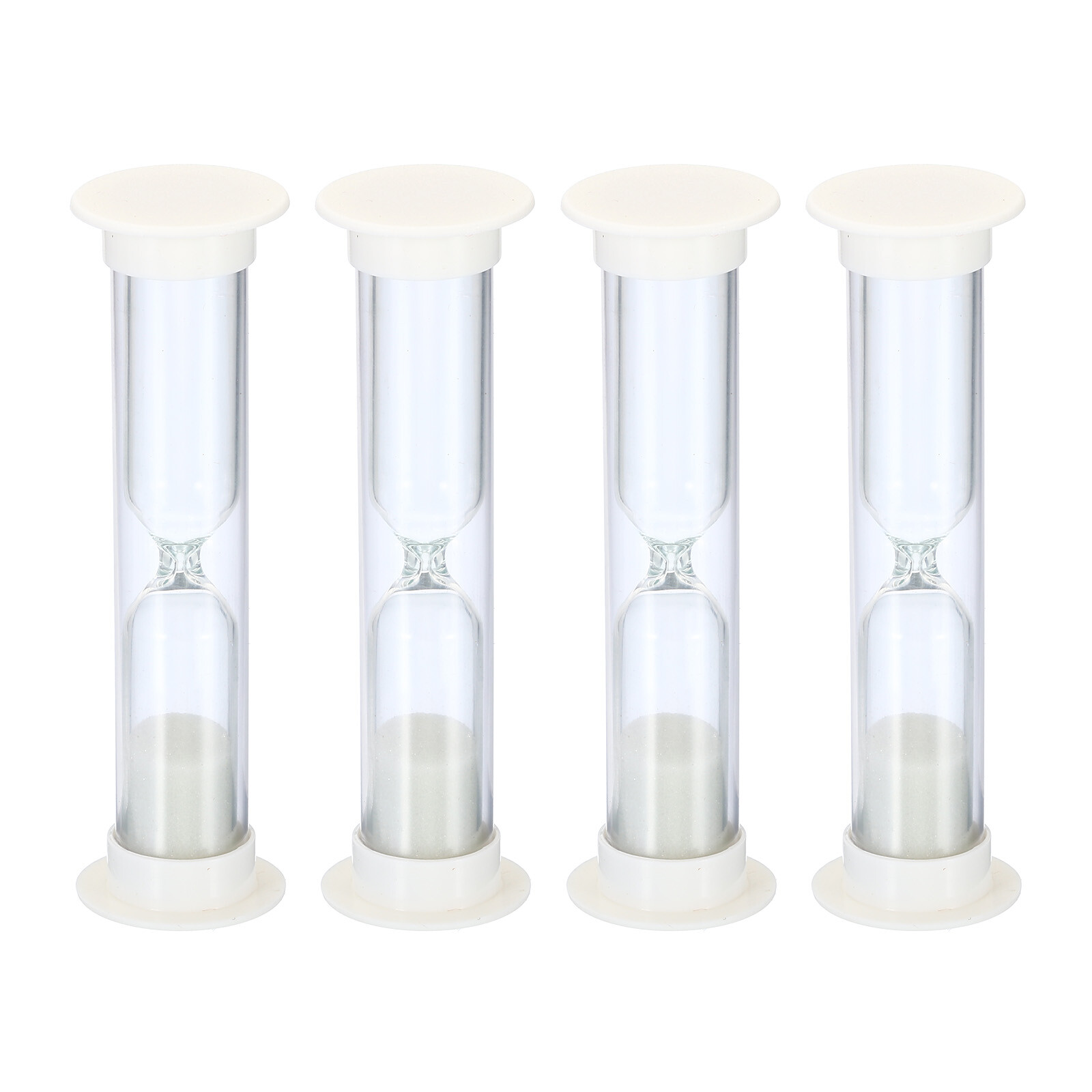 1 Minute Sand Timer, 4Pcs Small Sandy Clock, Count Down Sand Glass ...