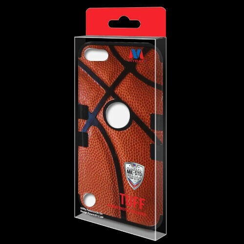 iPod Touch 5th 6th & 7th Generation - Orange Basketball Sports Armor ...