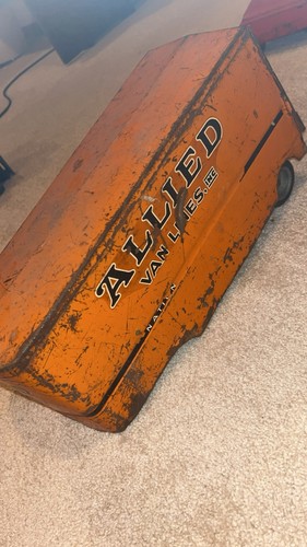 1949-52 Tonka Allied Van Lines Trailer RARE Has Original Tonka Sticker ...