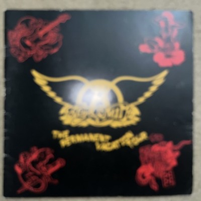 Vintage Aerosmith The Permanent Vacation Tour Concert Tour Program | eBay