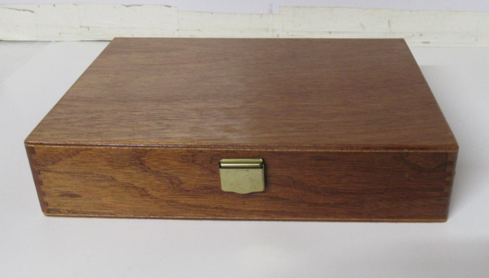 Vintage Wooden 35mm Slide Storage Case Box – Holds 175 Photo Slides ...