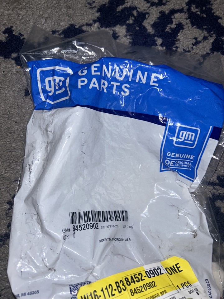 NEW GM OEM 19-21 SIERRA 1500 REAR BUMPER COMPONENTS- PROTECTOR LEFT GMC ...