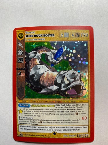 Slide-rock Bolter Metazoo 2nd Edition Full Holo 16/159 FH Second ...