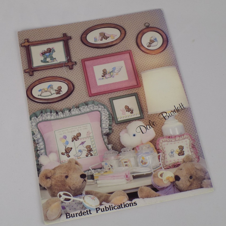 It's a Baby Cross Stitch Patterns Book Birth Sampler Dale Burdett ...