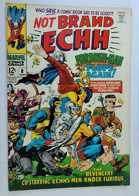 Marvel Not Brand Echh 8 1968 Forbush-Man | eBay