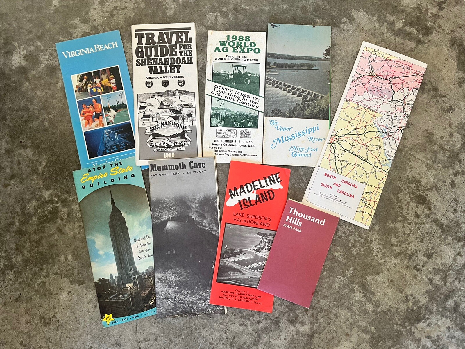 Lot of 9 Travel Maps, Guides & Sightseeing Tours Pamphlets | eBay