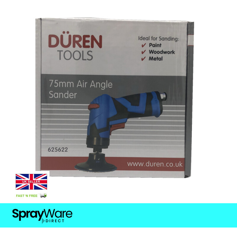 Duren Tools Fast Mover 75mm Air Operated Angle Sander 625622 | eBay UK