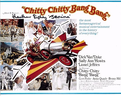 Heather Ripley Signed Photo - Jemima Potts - Chitty Chitty Bang Bang ...