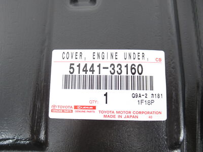 Genuine OEM Toyota Lexus 51441-33160 Right Engine Under Cover 13-15 ...