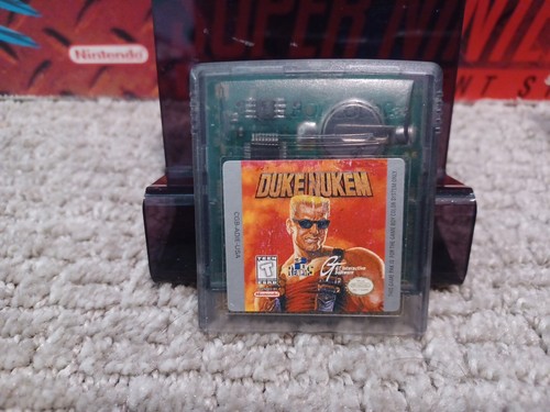 Duke Nukem Nintendo GameBoy Color GBC Authentic Genuine Tested Saves ...