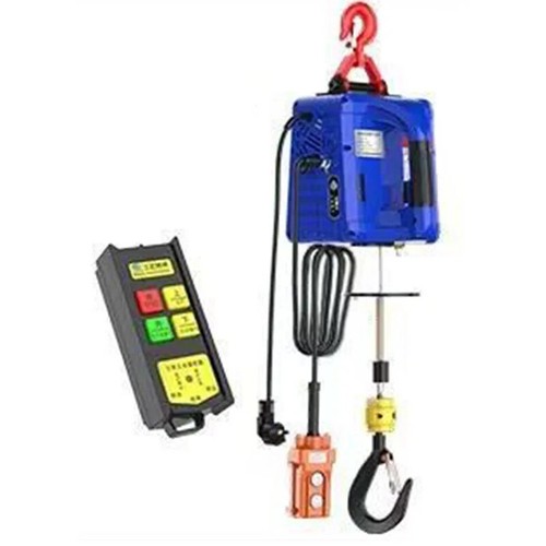 Micro Electric Small Hoist 220v Hoist Home Lift Elevator Remote Control ...
