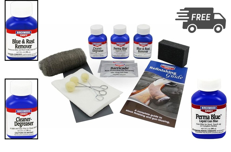 Gun Blue Kit All-Inclusive Gun Refinishing and Rust Removal Kit | eBay