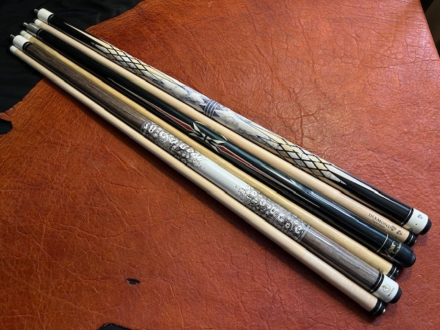 Cue Lot: Diamond Superman, HCTQ & Viper pool cues. | eBay