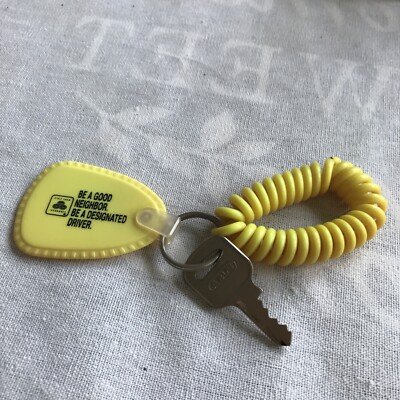 Vintage State Farm Insurance Keychain Key Ring Chain Hangtag Fob Misc ...