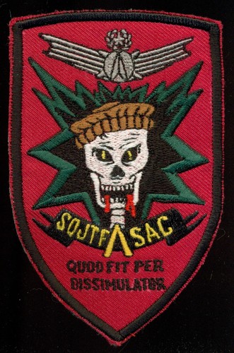 US Army ODA Special Forces SOJTF SAC QUDD FIT DER DISSIMULATOR Afghan ...