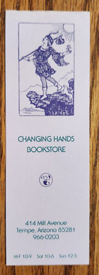 Vintage Changing Hands Bookstore Paper Bookmark Mill Avenue Tempe ...