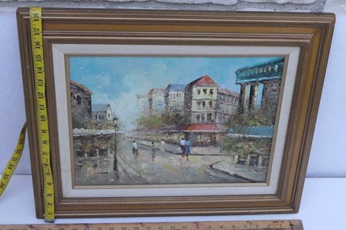 OIL PAINTING ORIGINAL FRENCH MODERNIST L. ALEXIS ARTIST FRANCE | eBay