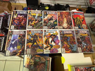 Malibu Comics Ultraverse Lot of 60 Ultraforce, Spider-Man, Hardcase ...