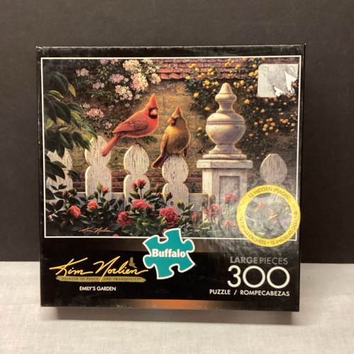 Emily's Garden Buffalo Games 300 Piece Jigsaw Puzzle Complete 21x15 ...