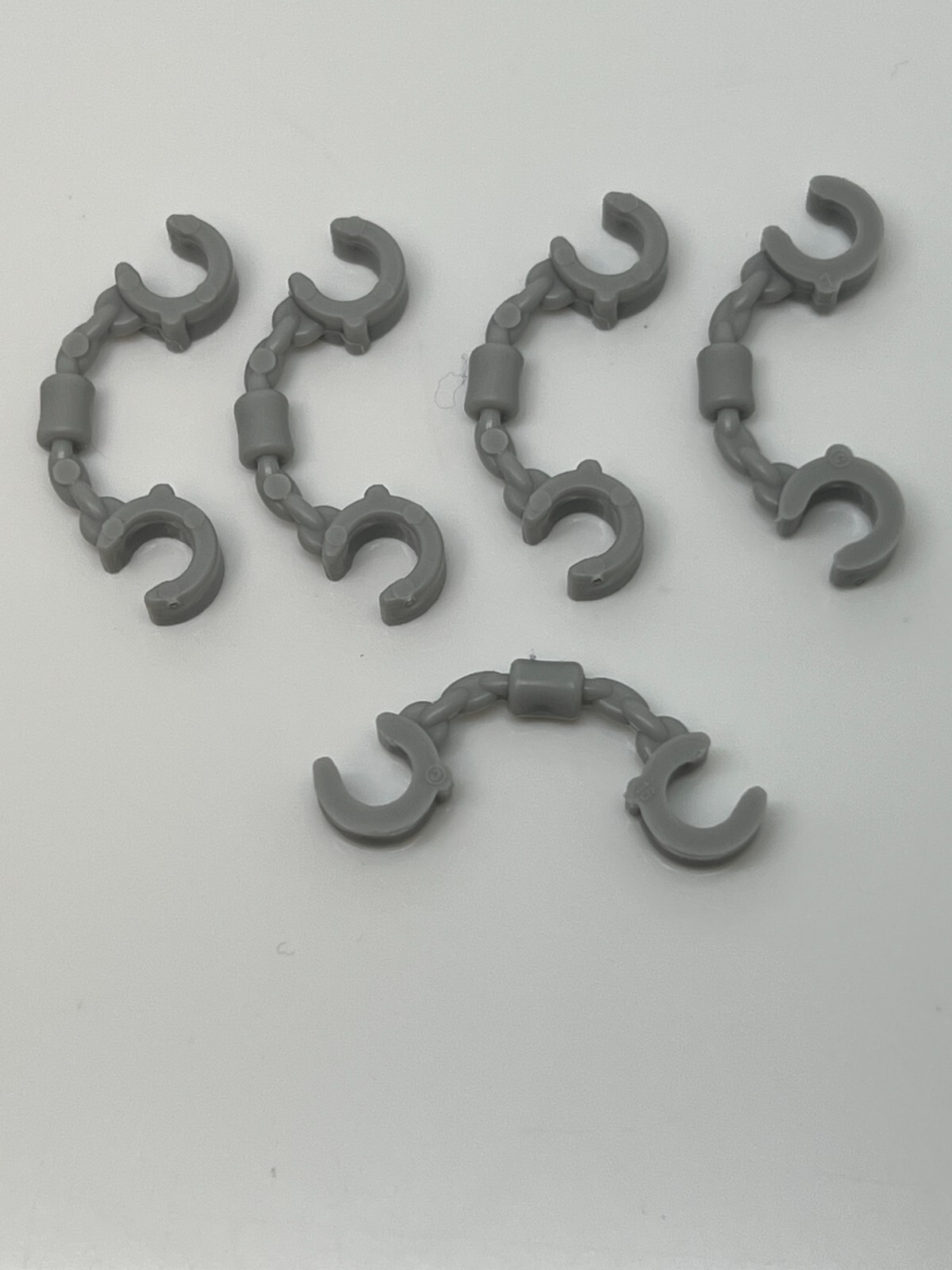 Lego Lot Of 5 Light Bluish Gray Minifigure Handcuffs U#4 | eBay