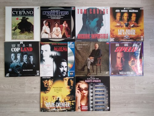 laserdisc lot 10 film cop land philadelphia cyrano mission impossible ...
