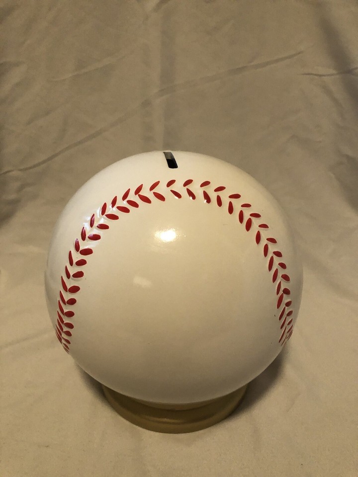 Ceramic Baseball Coin Bank Collectible Sports Piggy Bank | eBay