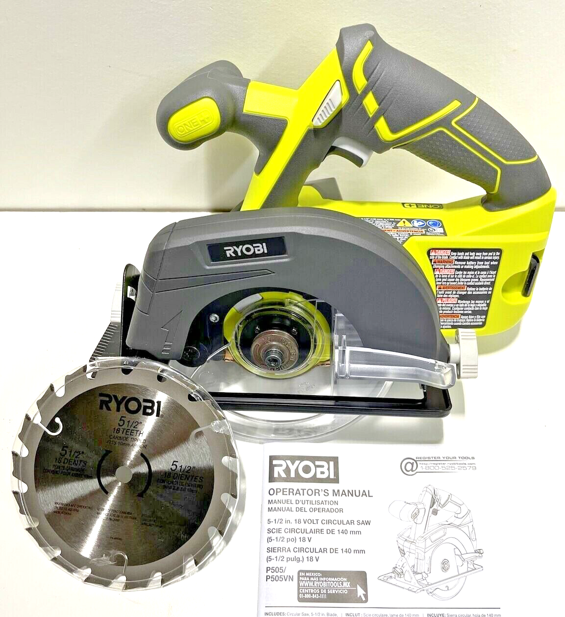 Ryobi ONE+ 18v Cordless 155mm Circular Saw for sale online | eBay