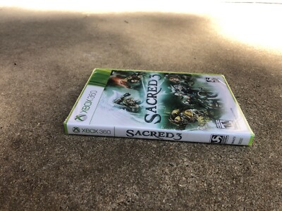 Sacred 3 Xbox 360 New Xbox 360 New factory sealed 816819011423| eBay