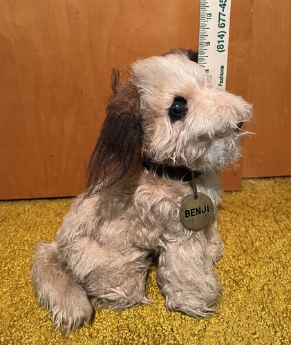 Much Loved BENJI Plush Stuffed Animal 8” scruffy Dog 1980 DAKIN Benji ...