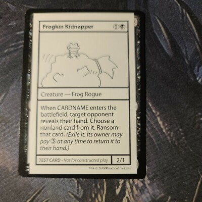 Frogkin Kidnapper (Mystery Booster Convention Playtest) x1 - MTG ...
