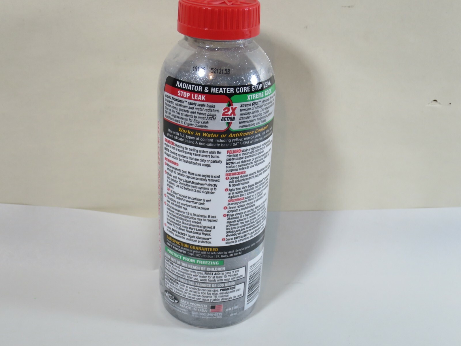 Bar's Leaks 1186 Liquid Aluminum Radiator and Heater Core Stop Leak 16. ...